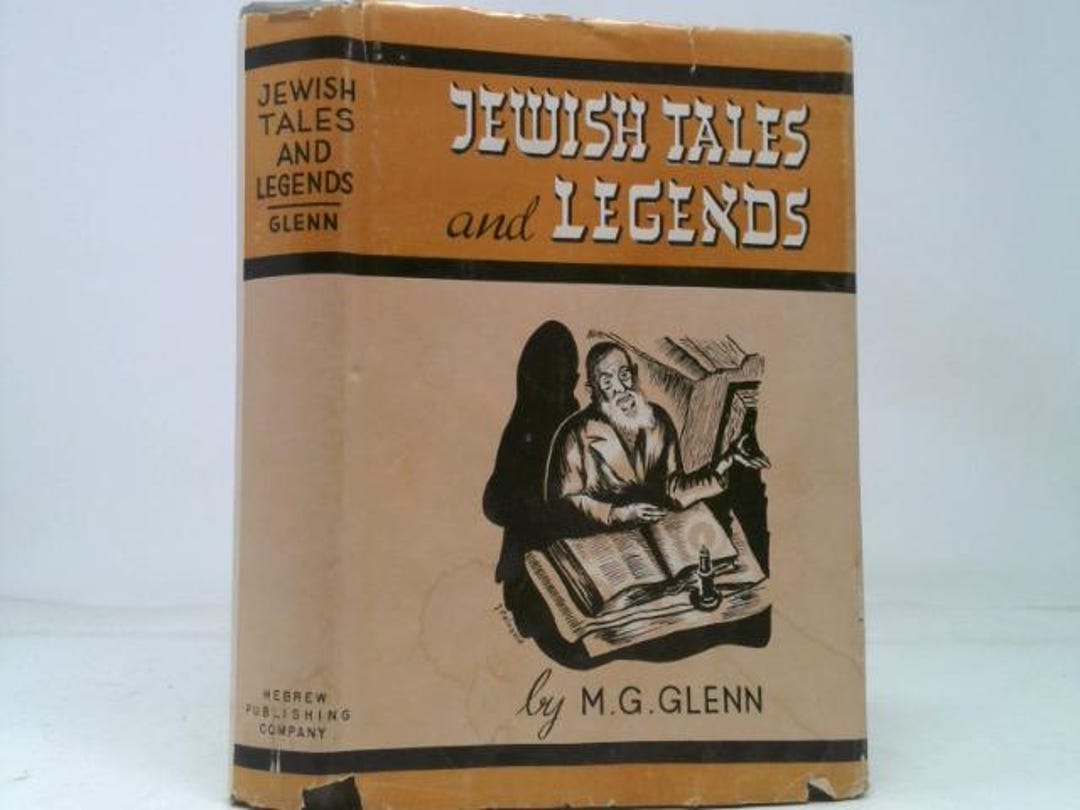 Jewish Tales and Legends by Menahem Glenn - Etsy