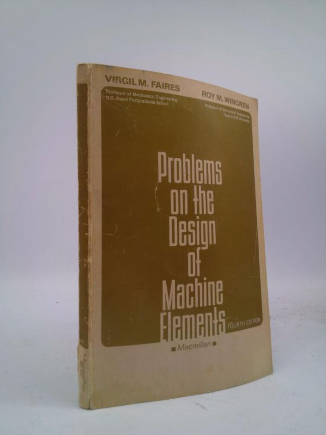 Problems on the Design of Machine Elements by Virgil M. Faires - Etsy