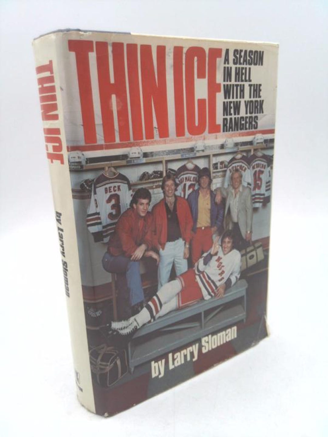 Thin Ice: A Season in Hell With the New York Rangers by Larry Sloman - Etsy