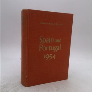 Spain and Portugal 1954, Fodor's Modern Guides by Eugene Fodor - Etsy