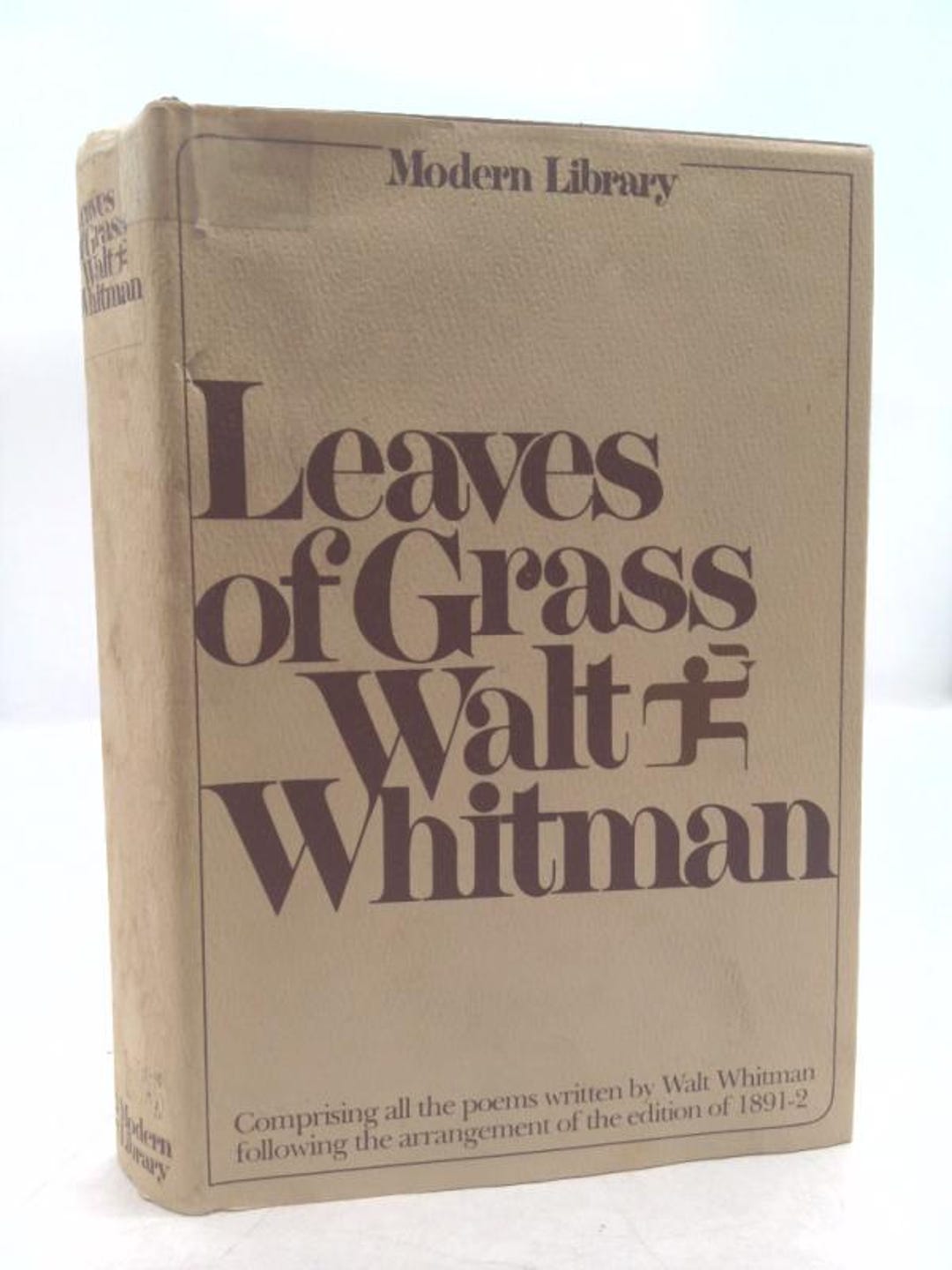 Leaves of Grass. Modern Library Giant G-50 by Walt Whitman - Etsy
