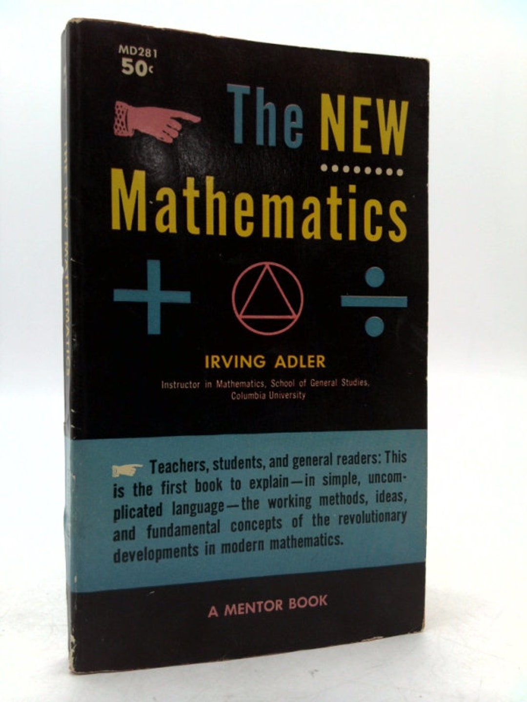 The New Mathematics signet Science Library by Irving Adler - Etsy