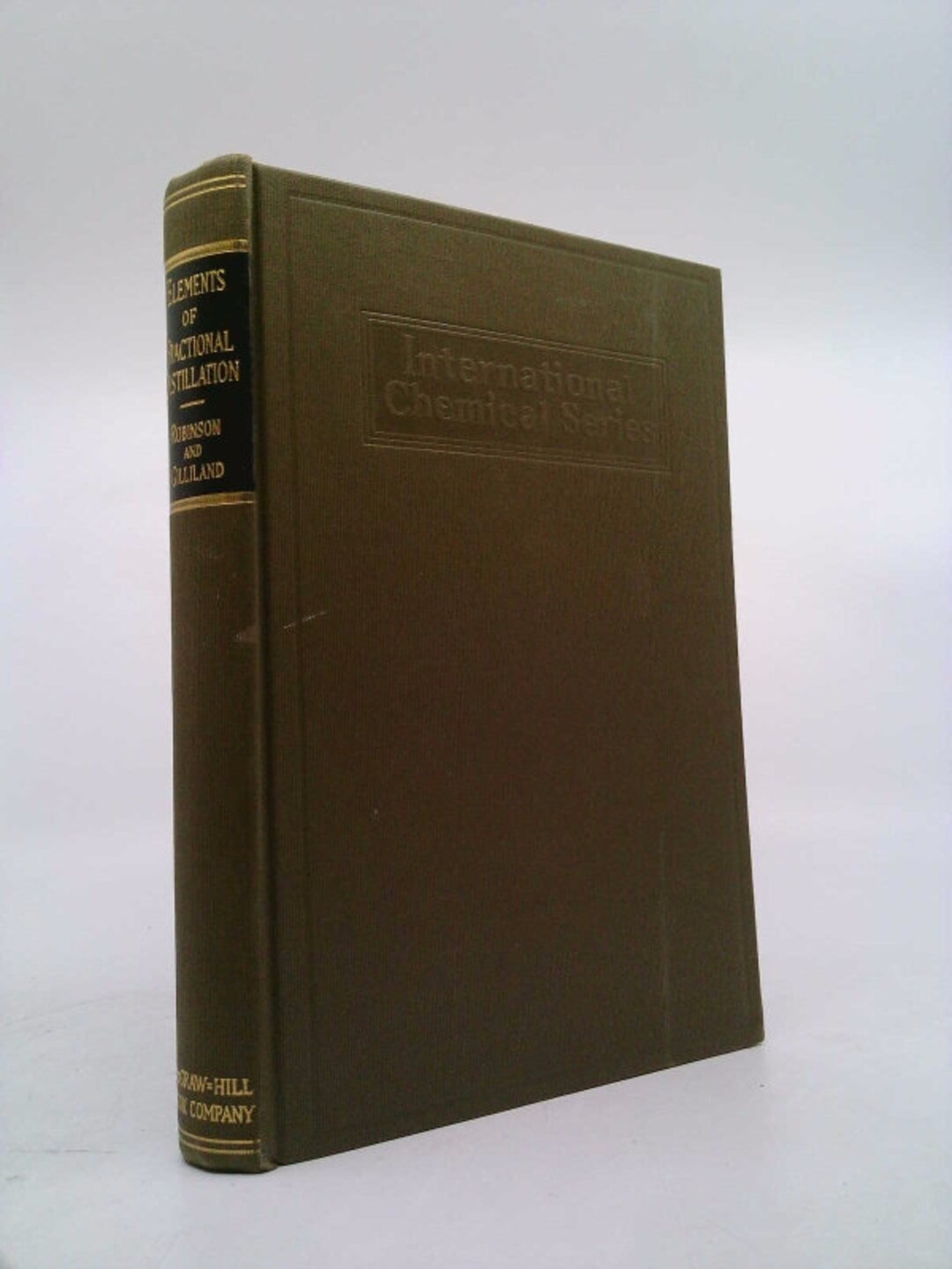 Elements of Fractional Distillation (4th Ed. ) (chemical Engineering ...