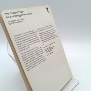 The Original Face: an Anthology of Rinzai Zen by Thomas Cleary - Etsy