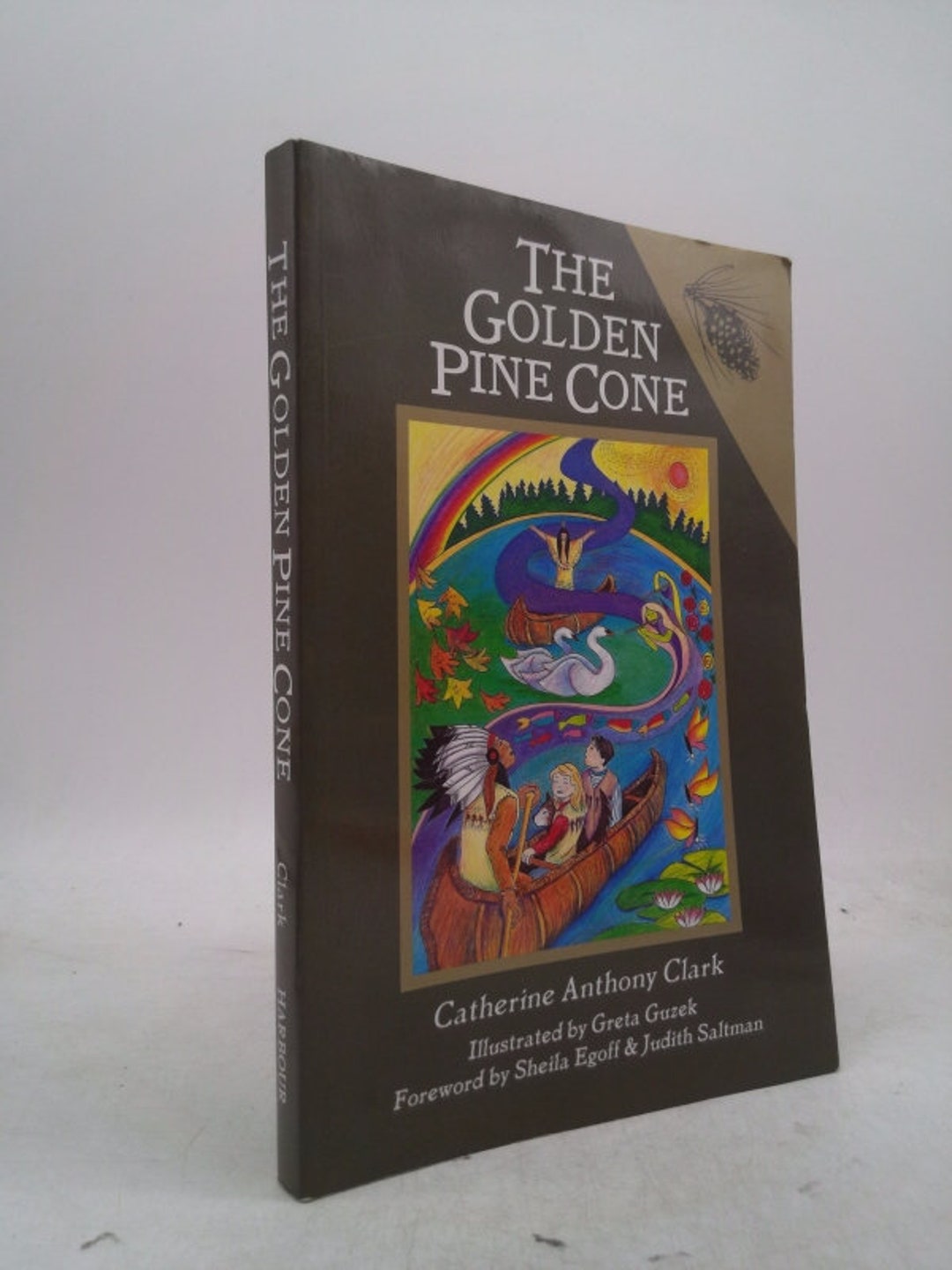 The Golden Pine Cone by Catherine Anthony Clark - Etsy