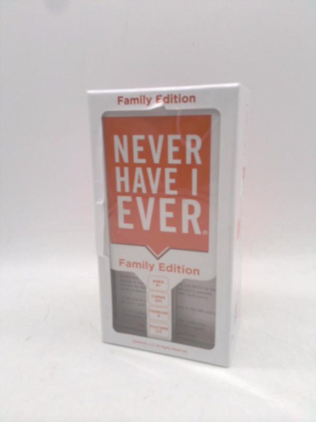 Never Have I Ever Card Game - Family Edition Volume 2, Includes Fun ...