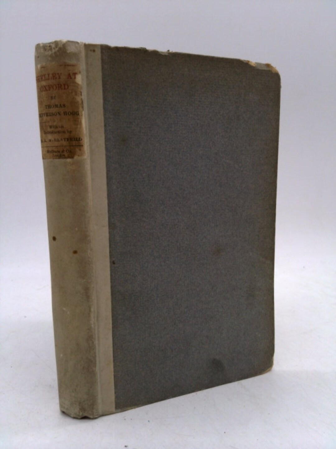 Shelley at Oxford by Thomas Jefferson Hogg - Etsy