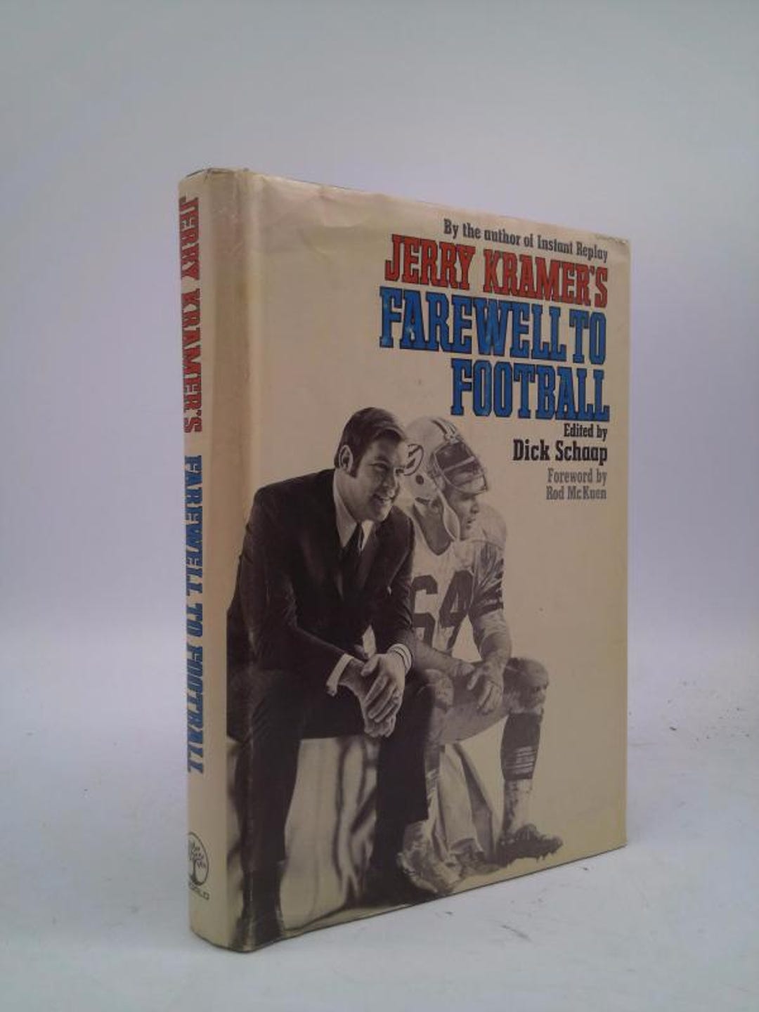 Jerry Kramer's Farewell to Football by Dick, Editor SCHAAP - Etsy
