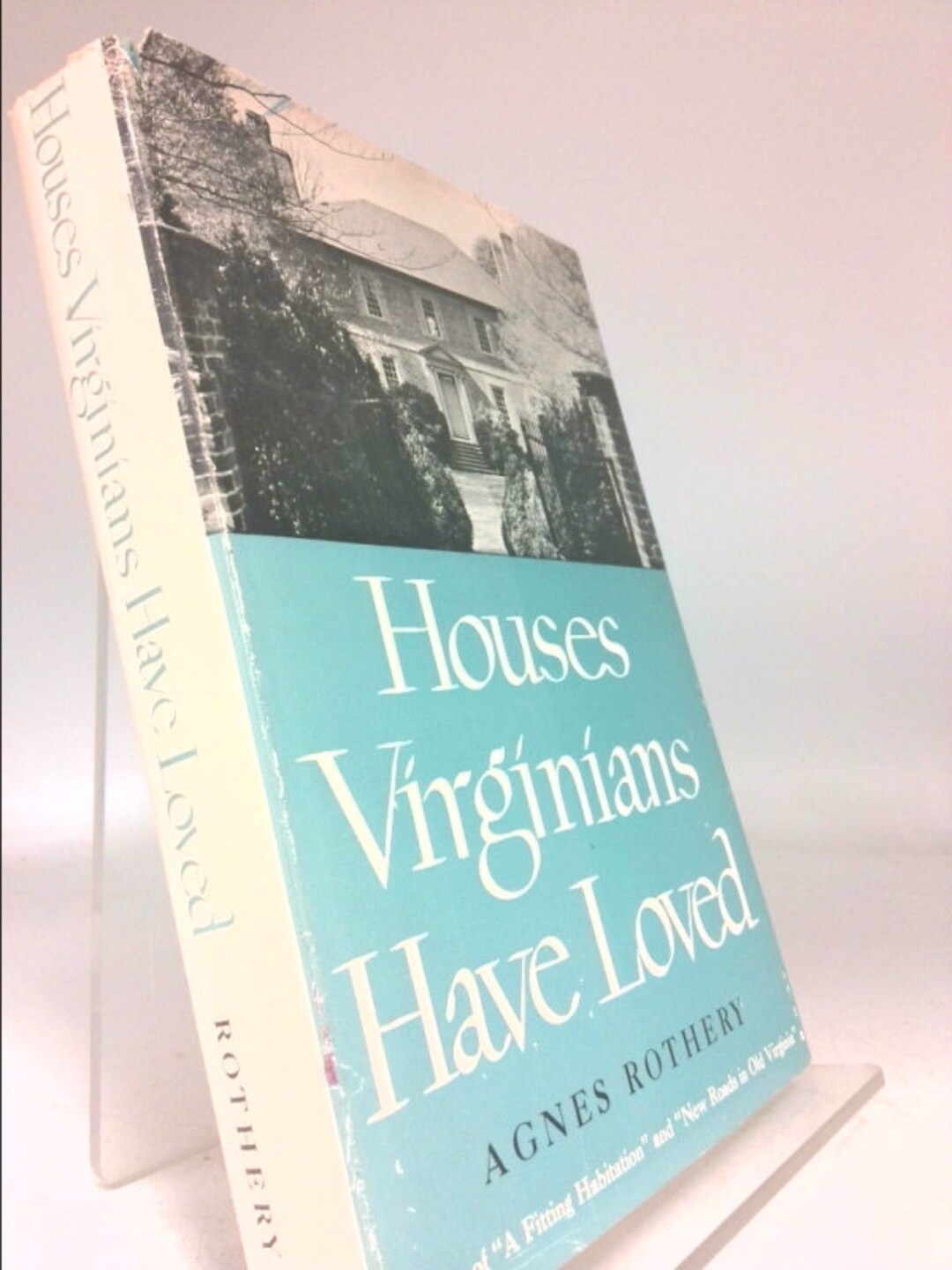 1954 Book Houses Virginians Have Loved by Agnes Rothery by Unknown - Etsy