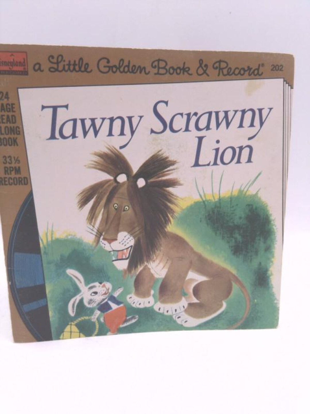 Tawny Scrawny Lion little Golden Book and Record, 202 by Unknown Author ...