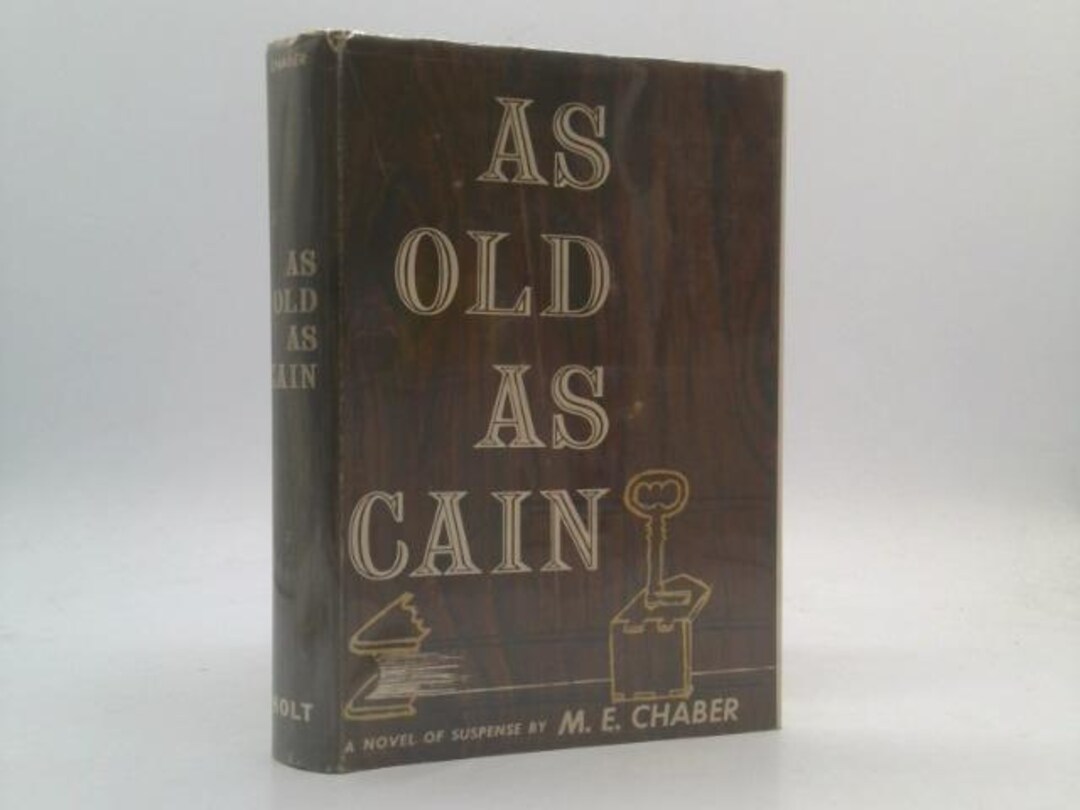 As Old as Cain by M.E. Chaber - Etsy