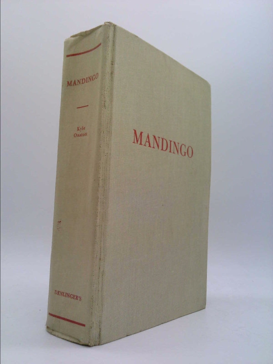 Mandingo by Kyle Onstott - Etsy