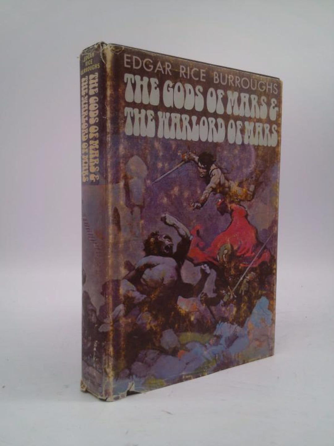 The Gods of Mars & the Warlord of Mars by Edgar Rice Burroughs - Etsy
