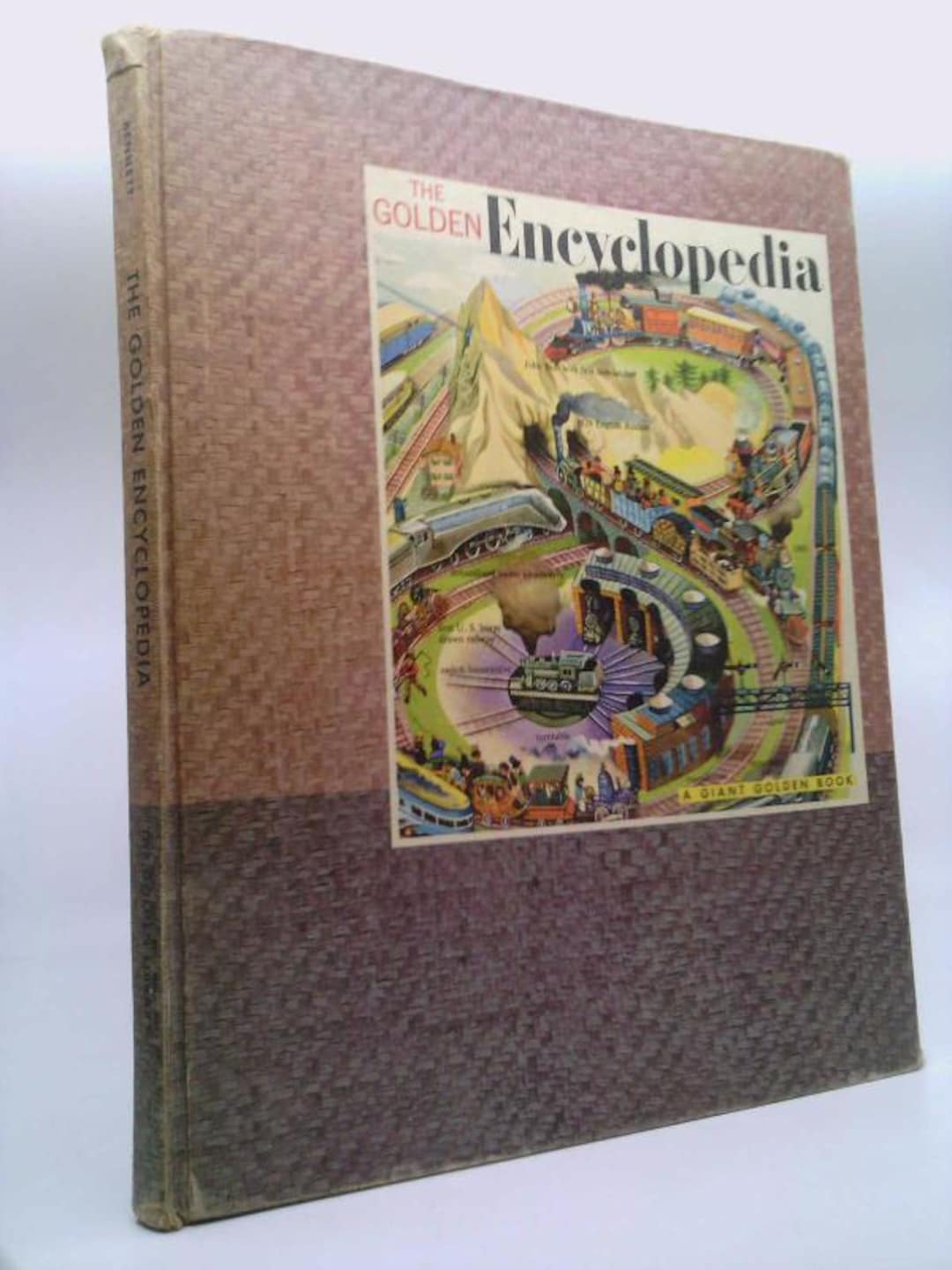 The Golden Encyclopedia, (A Giant Golden Book. De Luxe Ed) by Dorothy A ...