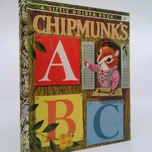 Richard Scarry's Chipmunk's Abc - Little Golden Book by Roberta Miller ...