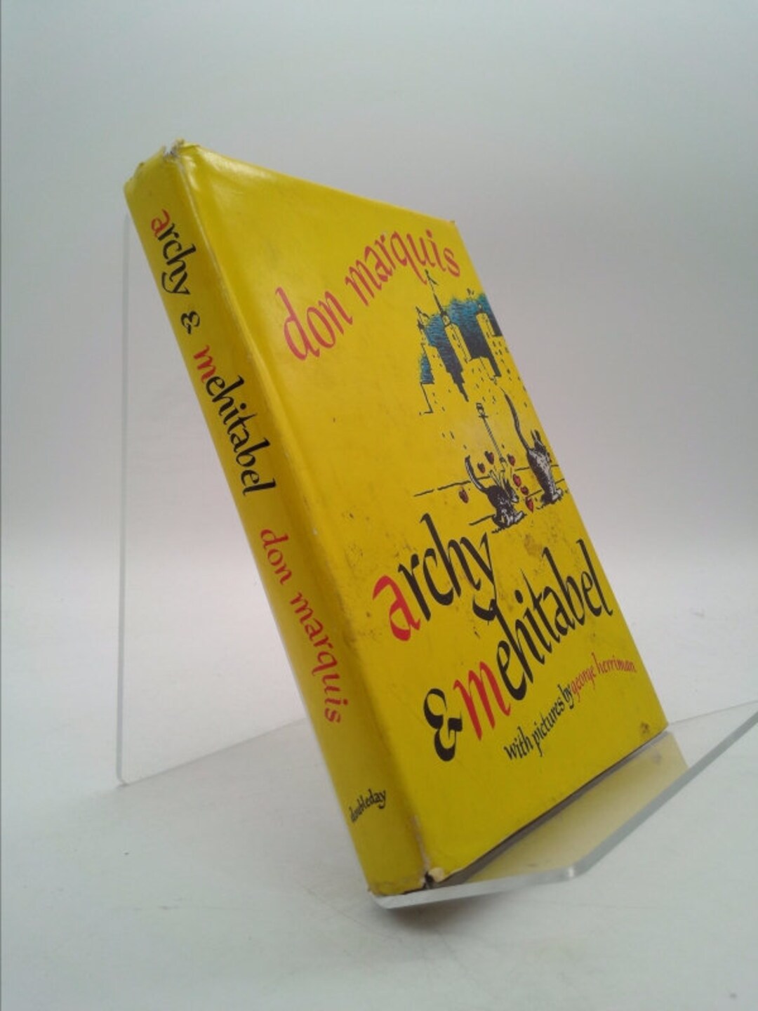 Archy and Mehitabel by MARQUIS DON - Etsy