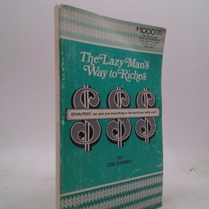 The Lazy Man's Way to Riches by Joe Karbo - Etsy