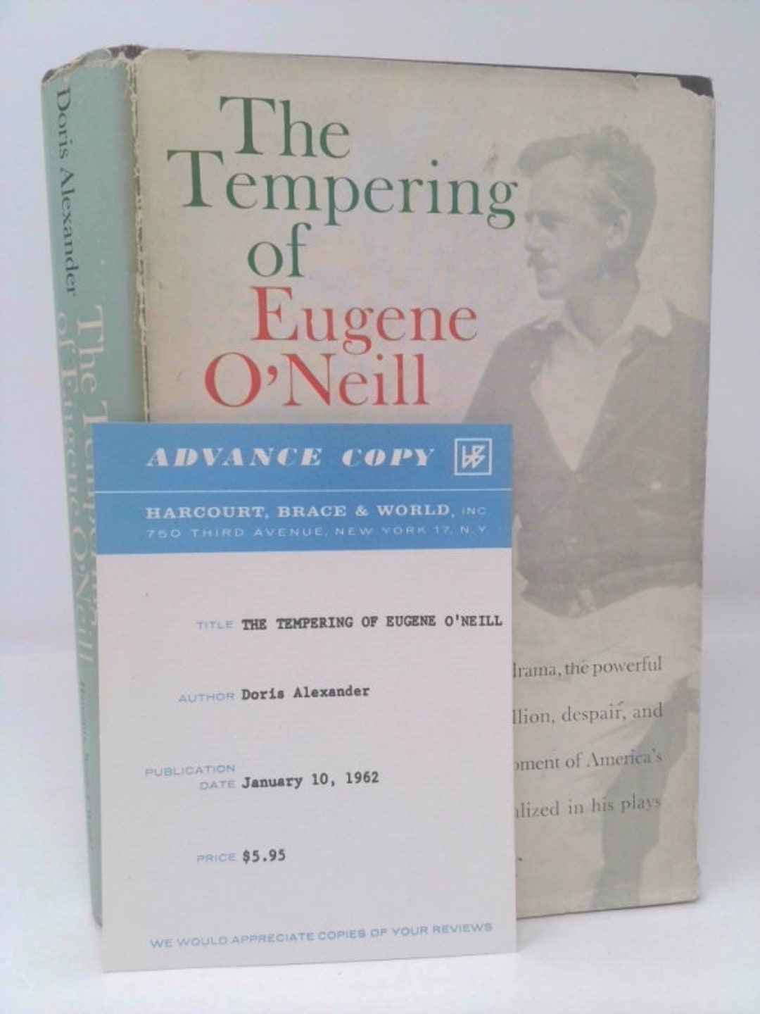The Tempering of Eugene O'neill by Doris O'neill] Alexander - Etsy
