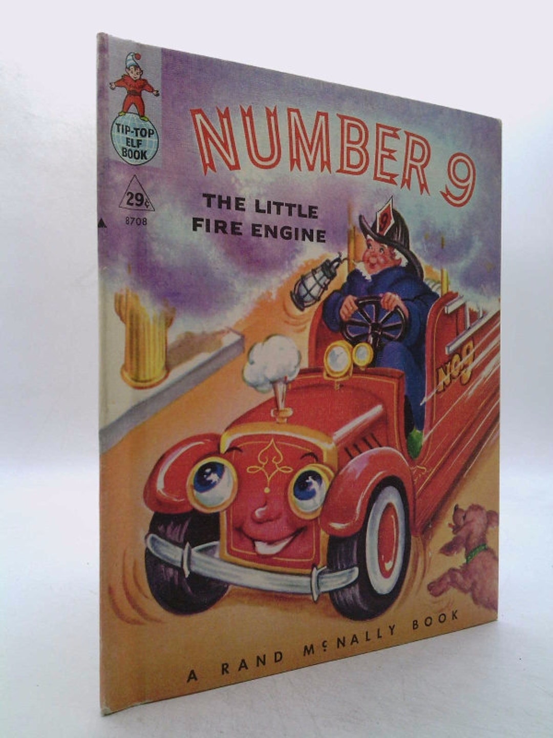 Number 9: the Little Fire Engine elf Book 8369 by Wallace Wadsworth - Etsy