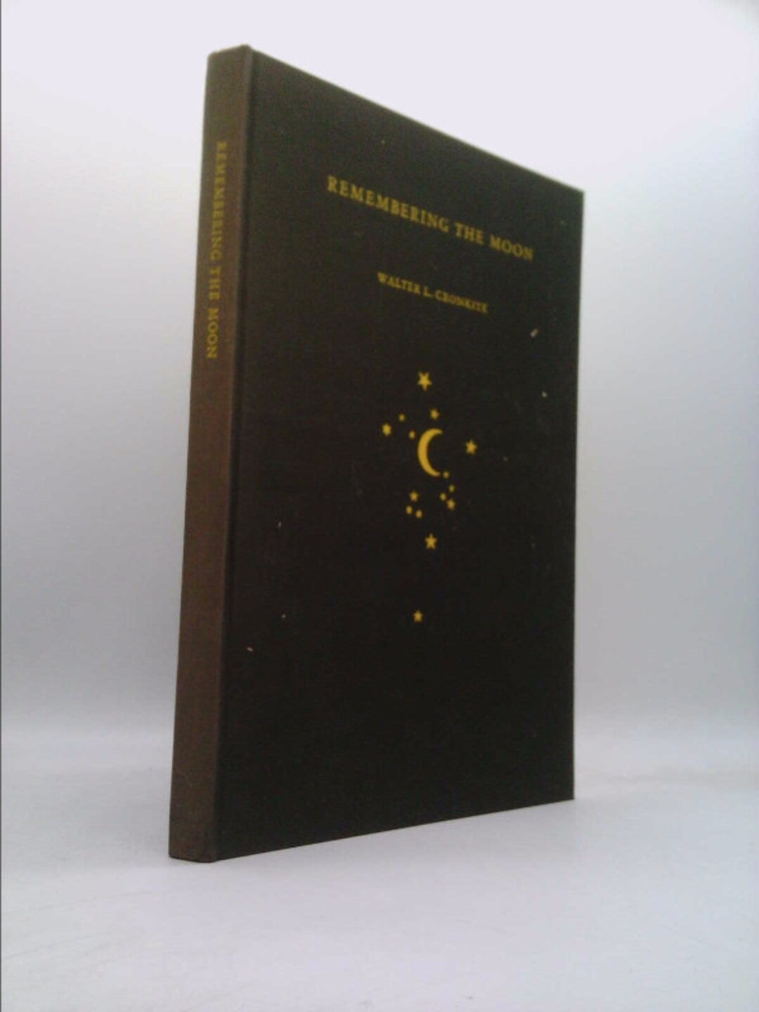 Remembering the Moon (handbound Cloth Edition) by Walter L. Cronkite - Etsy