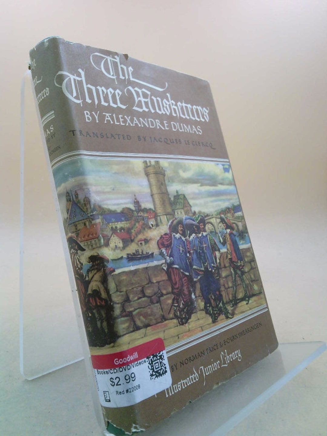 The Three Musketeers Edited and Abridged by the Translator Especially ...