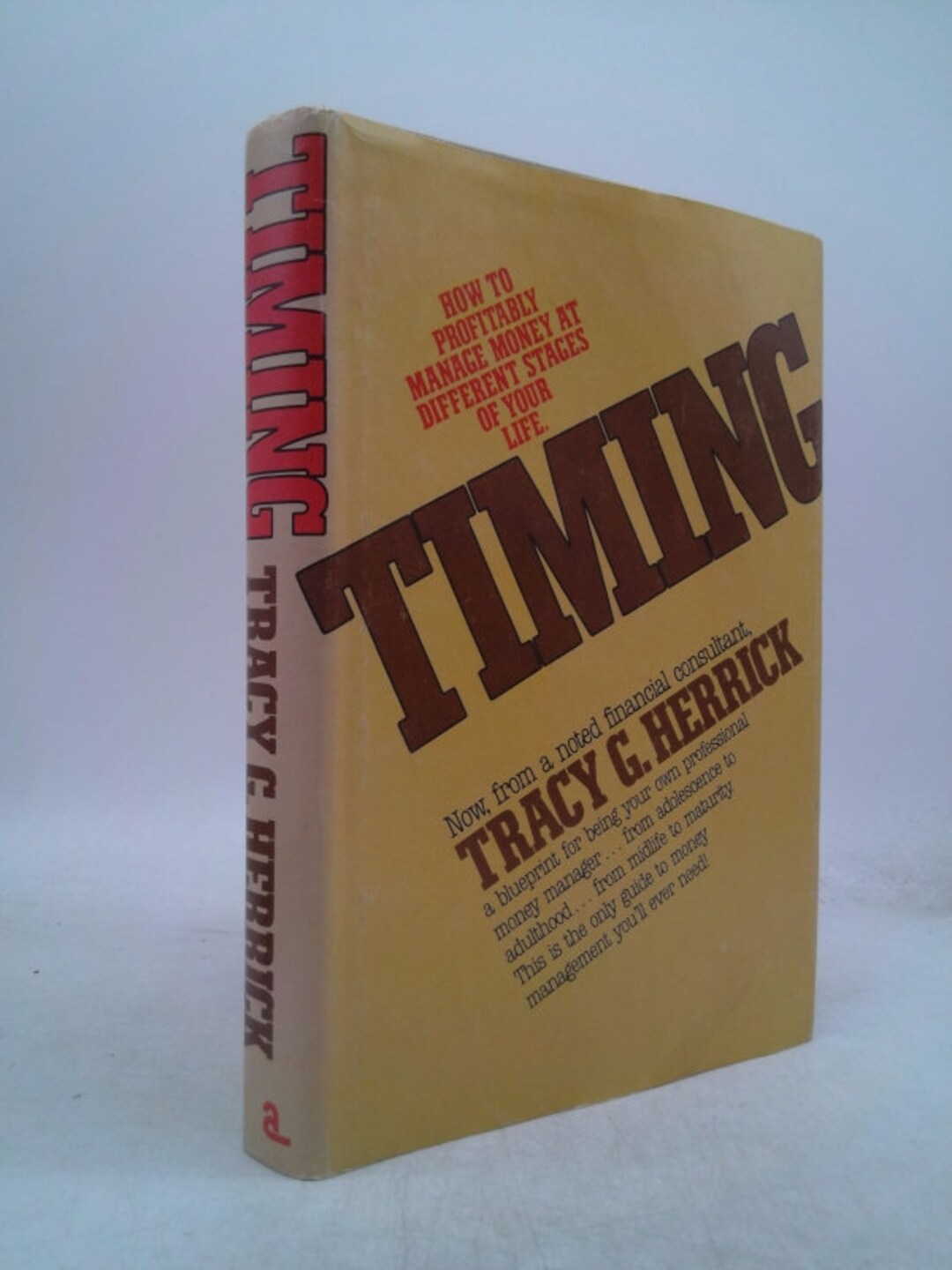 Timing: How to Profitably Manage Money at Different Stages of Your Life by Tracy G Herrick - Etsy