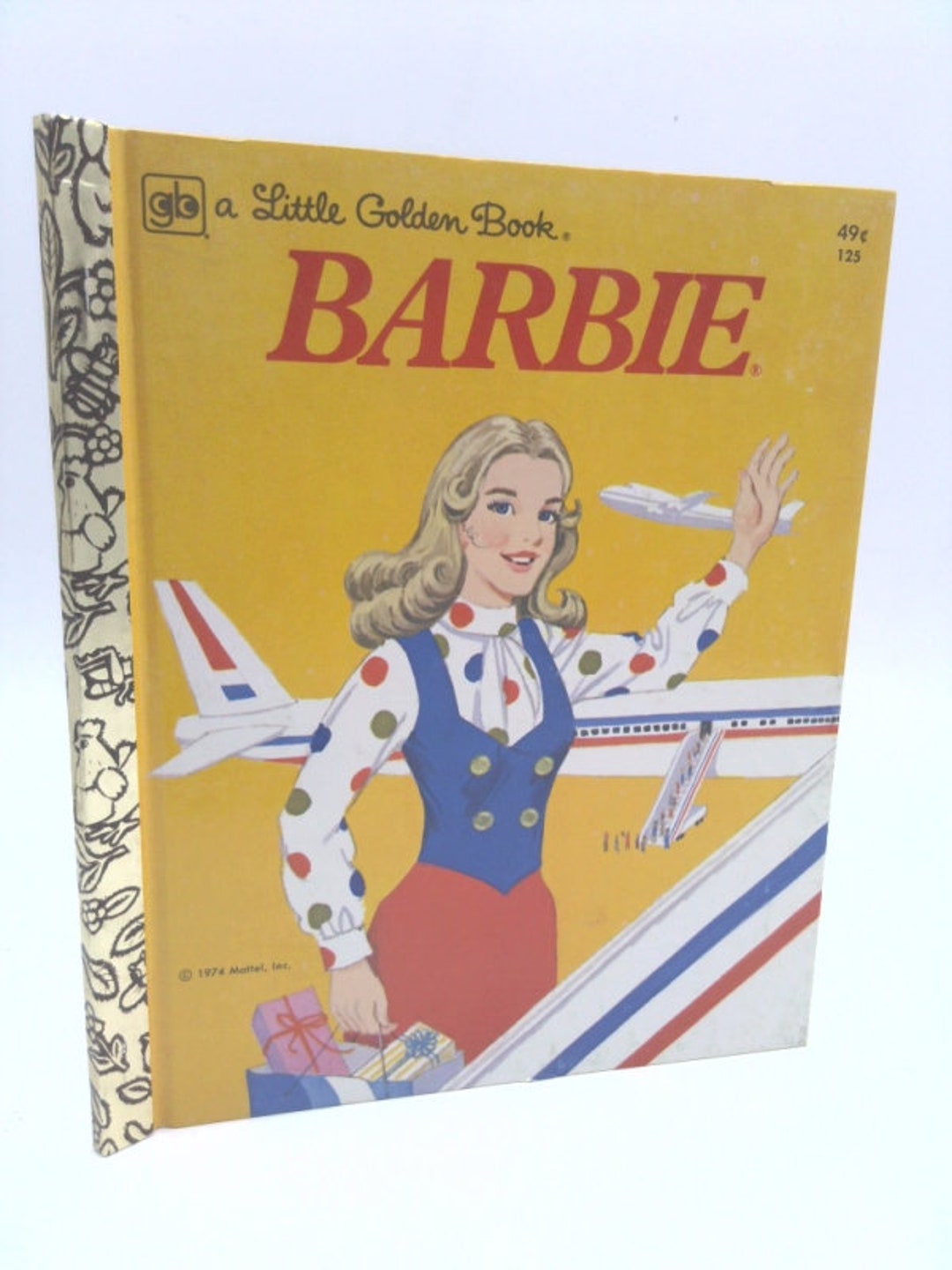 A Little Golden Book - Barbie - Number 125 by Betty Biesterveld - Etsy