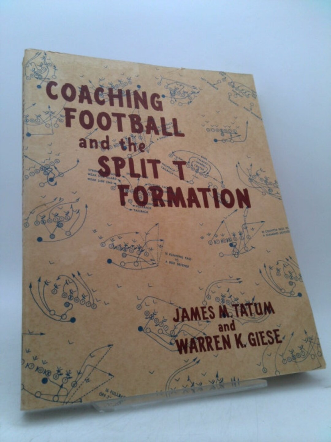Coaching Football and the Split T Formation, by James Moore Tatum - Etsy