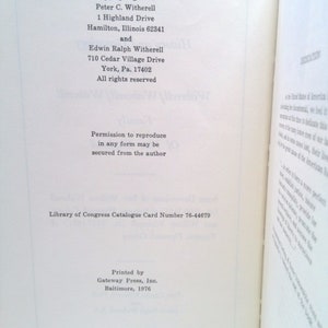 History and Genealogy of the Witherell/ Wetherell/ Witherill Family of ...