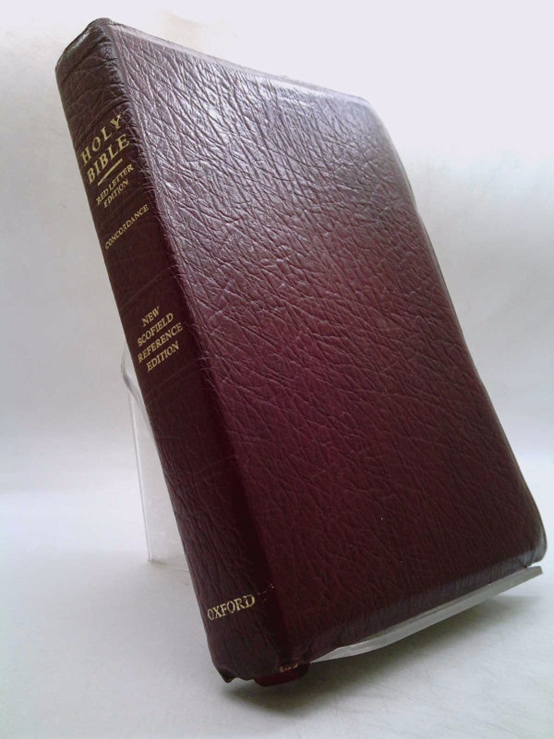 The New Scofield Reference Bible Holy Bible Authorized King James Version 1967 Imitation Leather ...