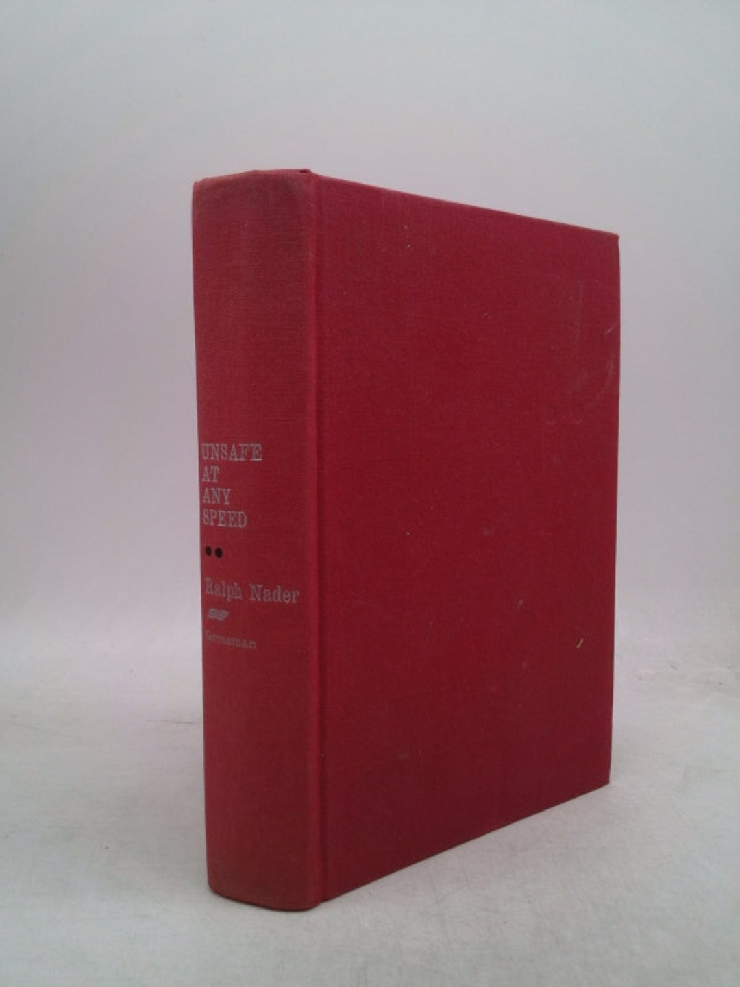 Unsafe at Any Speed by Ralph Nader - Etsy