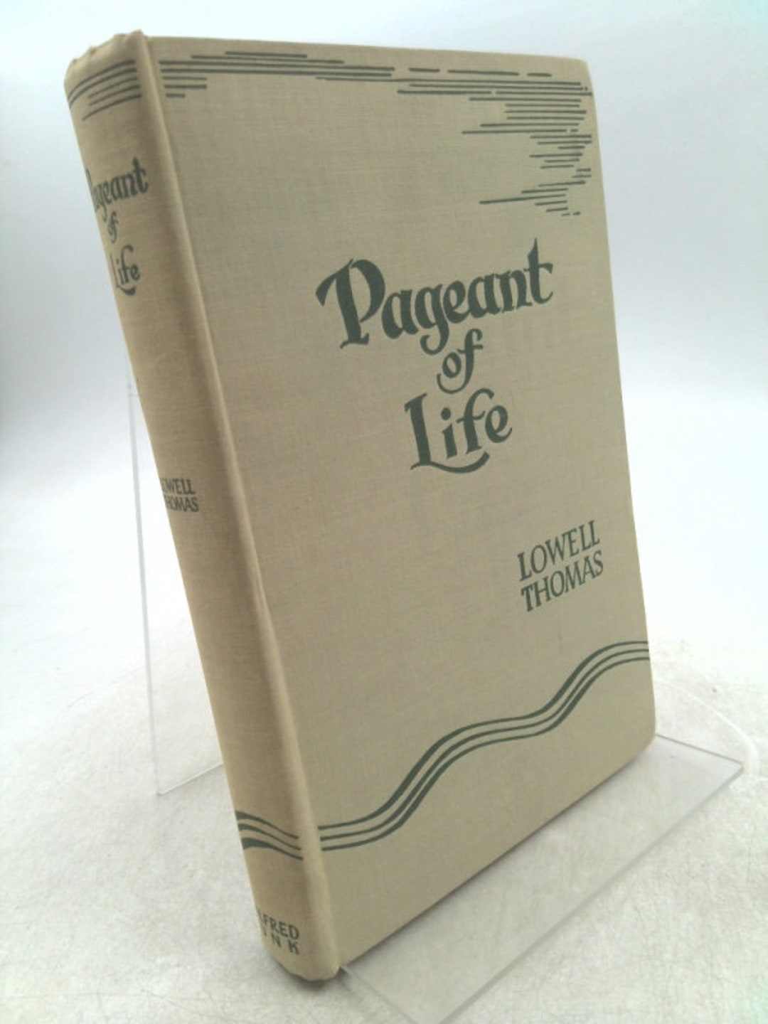 Pageant of Life by Lowell THOMAS - Etsy