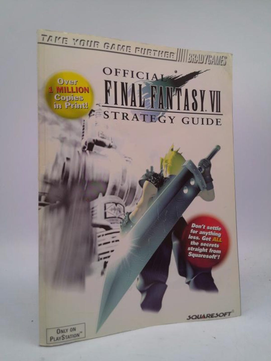 Official Final Fantasy Vii Strategy Guide by David Cassady - Etsy