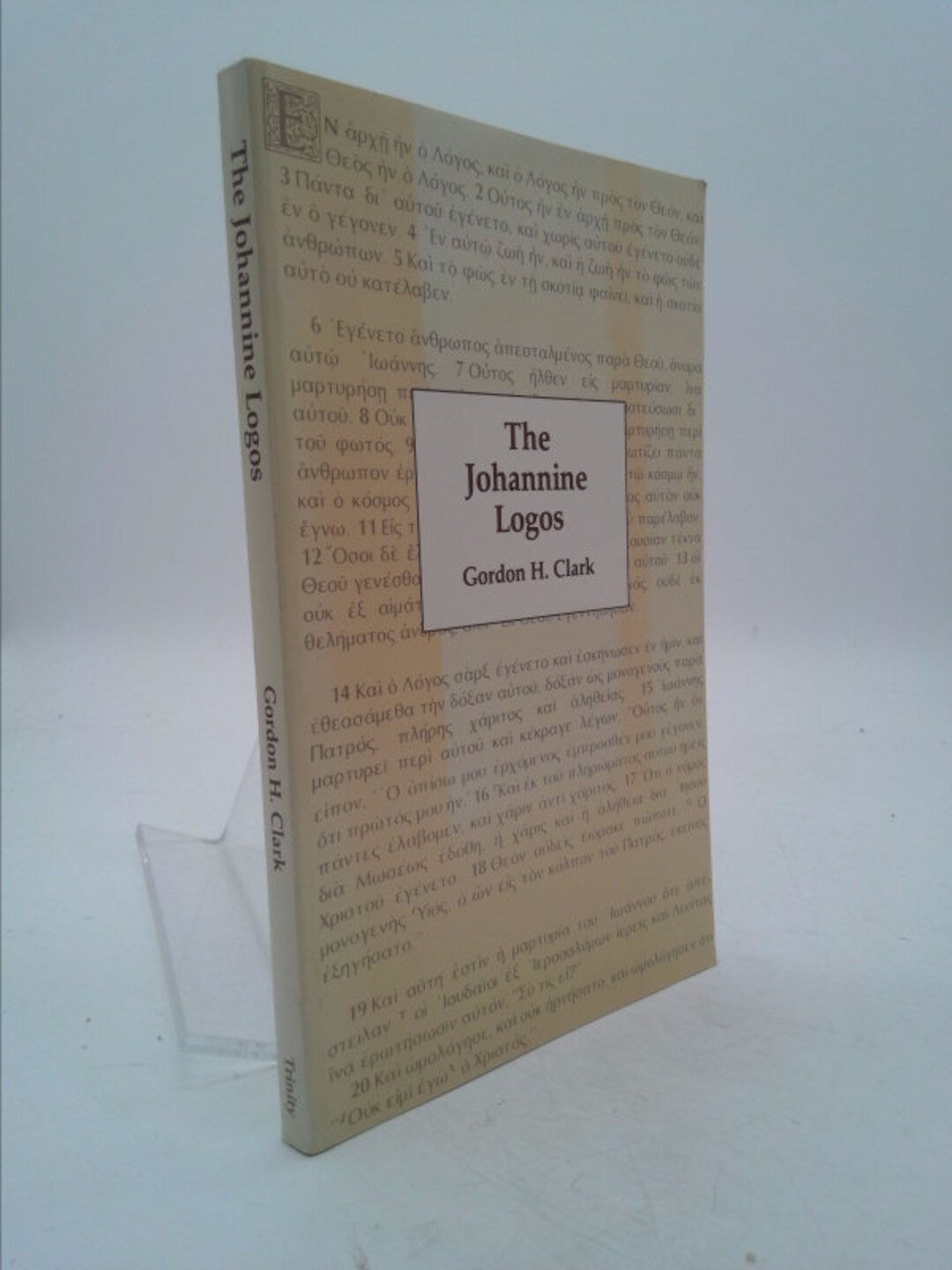 The Johannine Logos: the Mind of Christ by Gordon Haddon Clark - Etsy