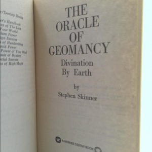 The Oracle of Geomancy: Techniques of Earth Divination by Stephen ...