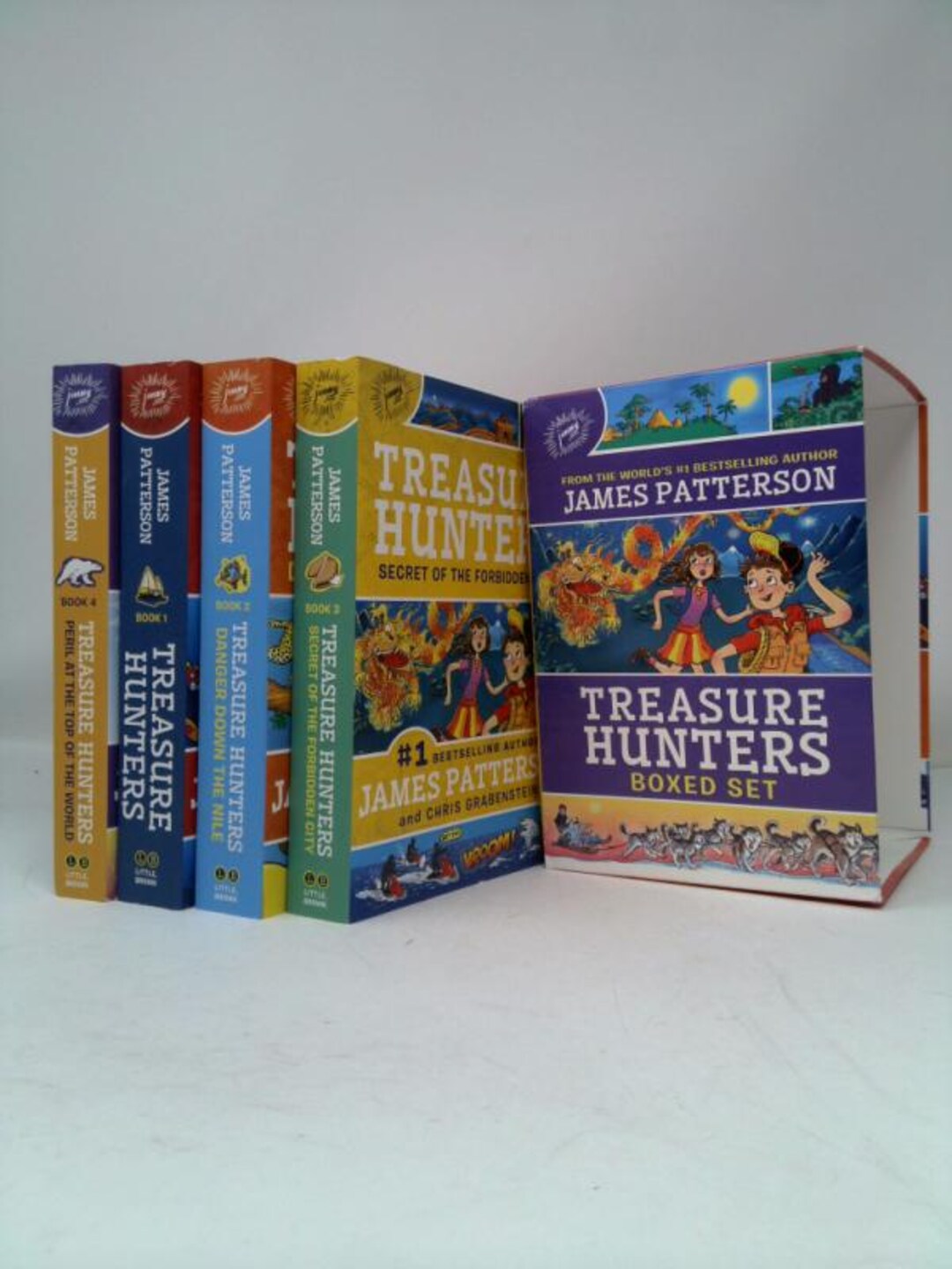 Treasure Hunters 4 Book Boxed Set by James Patterson - Etsy