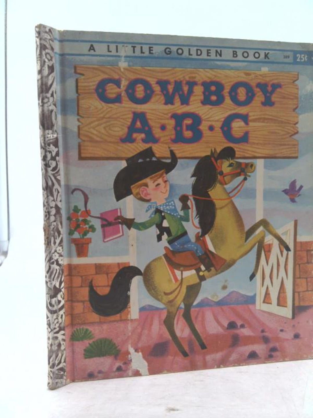 Cowboy Abc, a Little Golden Book by Gladys R Saxon - Etsy
