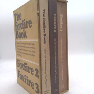 The Foxfire Book Vol 1,2,3 Three Vol Boxed Set - Etsy