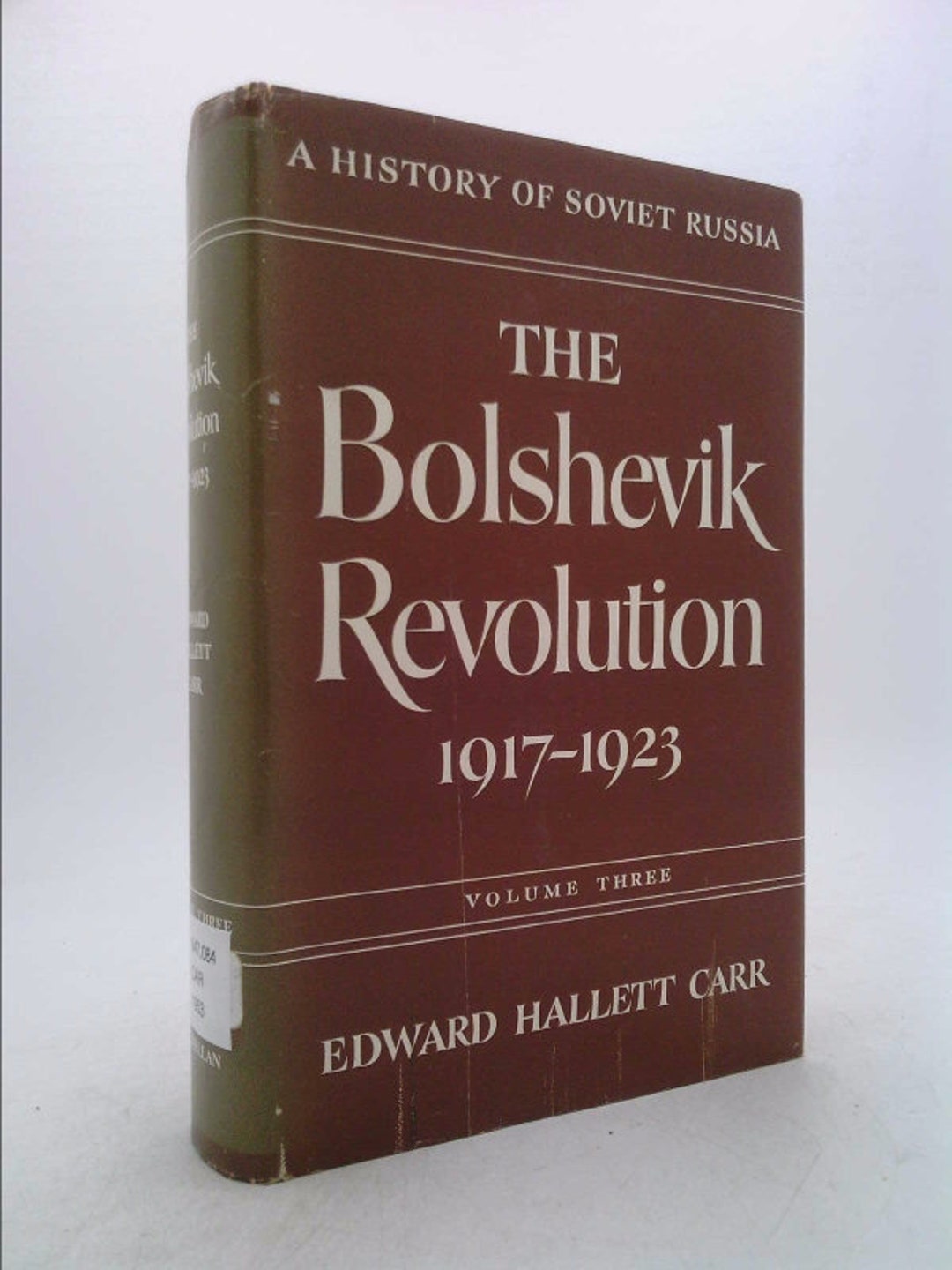 The Bolshevik Revolution 1917-1923 Volume Three by R. H. Carr - Etsy