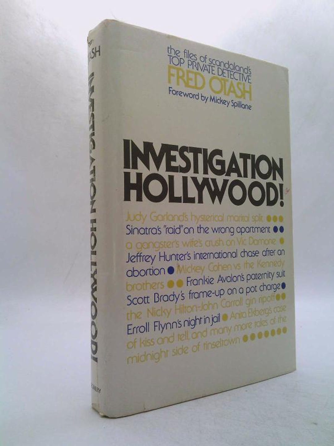 Investigation Hollywood! by Fred Otash - Etsy