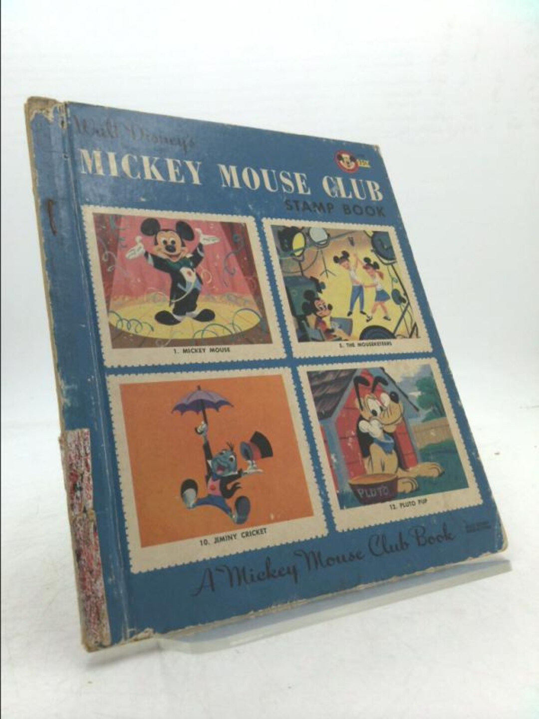 Walt Disney's Mickey Mouse Club Stamp Book by Illustrated by the Walt ...