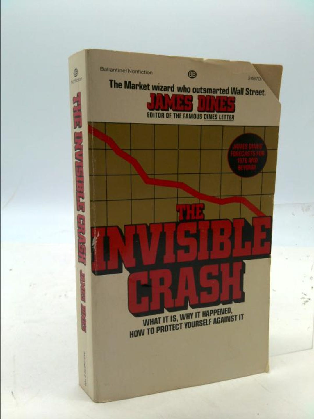 The Invisible Crash by James Dines - Etsy