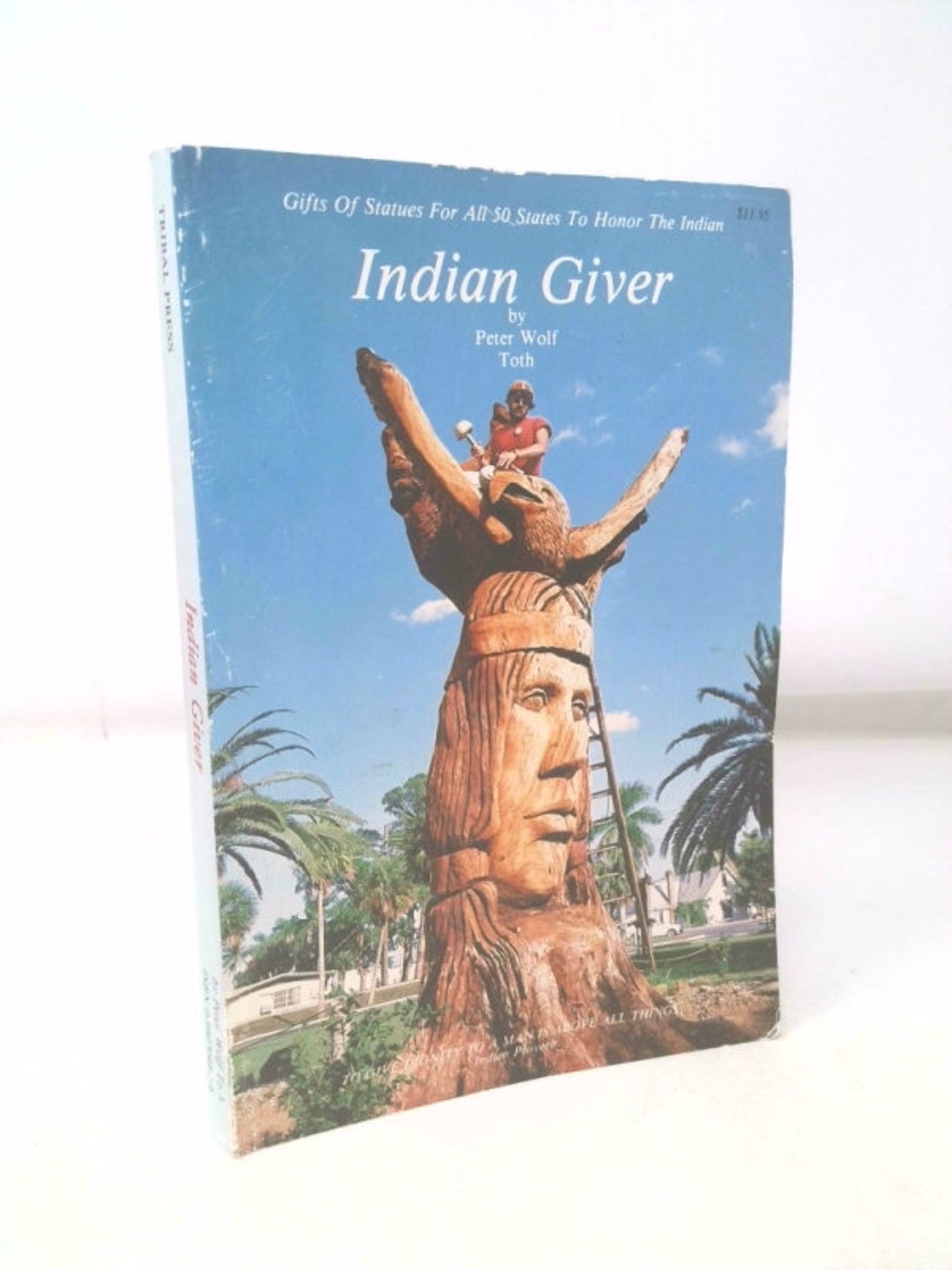 Indian Giver by Peter Wolf Toth - Etsy