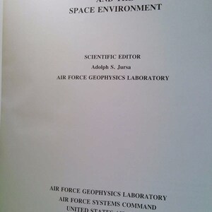 Handbook of Geophysics and the Space Environment - Etsy