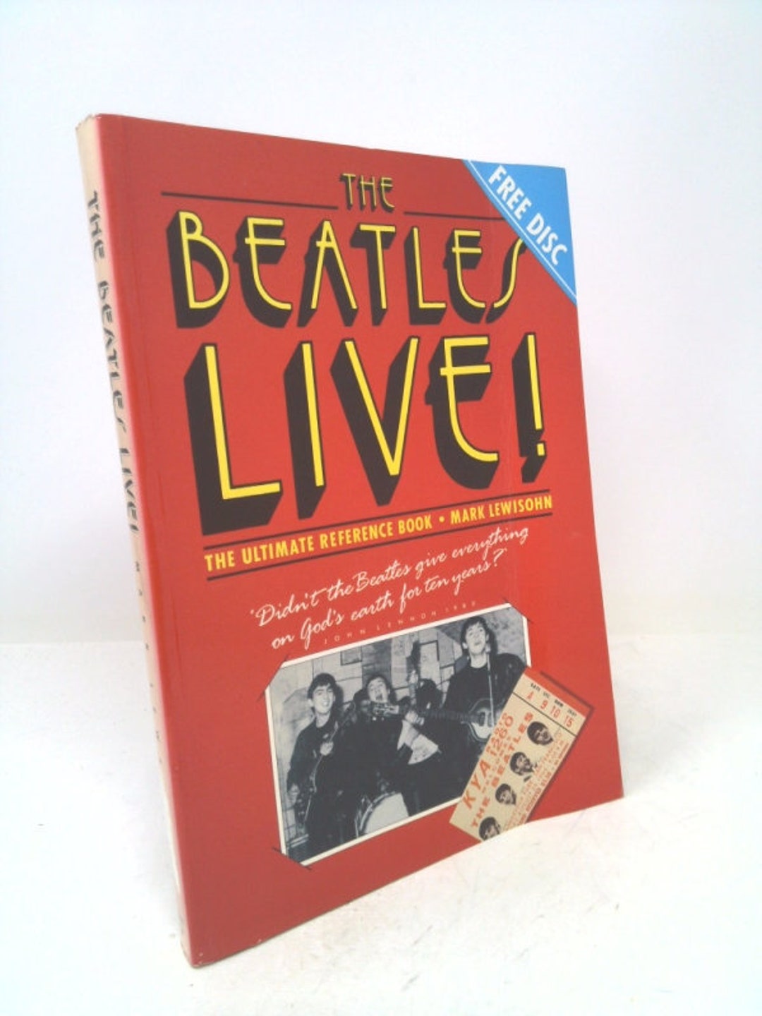 The Beatles Live: the Ultimate Reference Book by Mark Lewisohn - Etsy