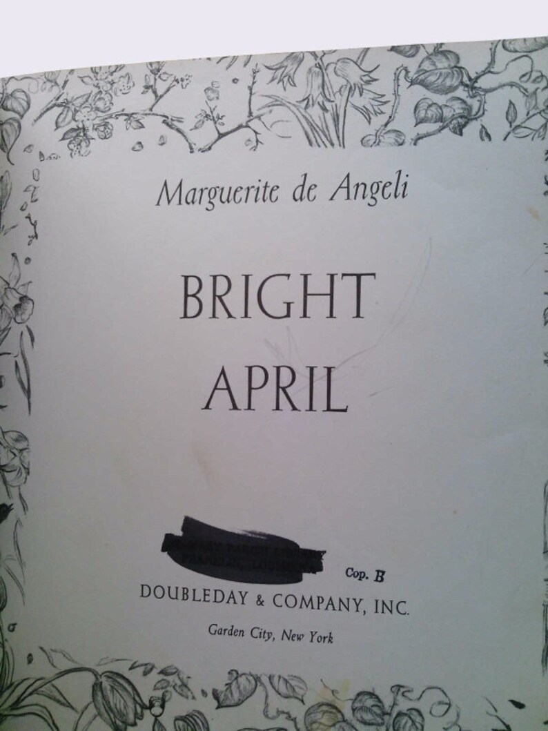 Bright April by Marguerite De Angeli - Etsy