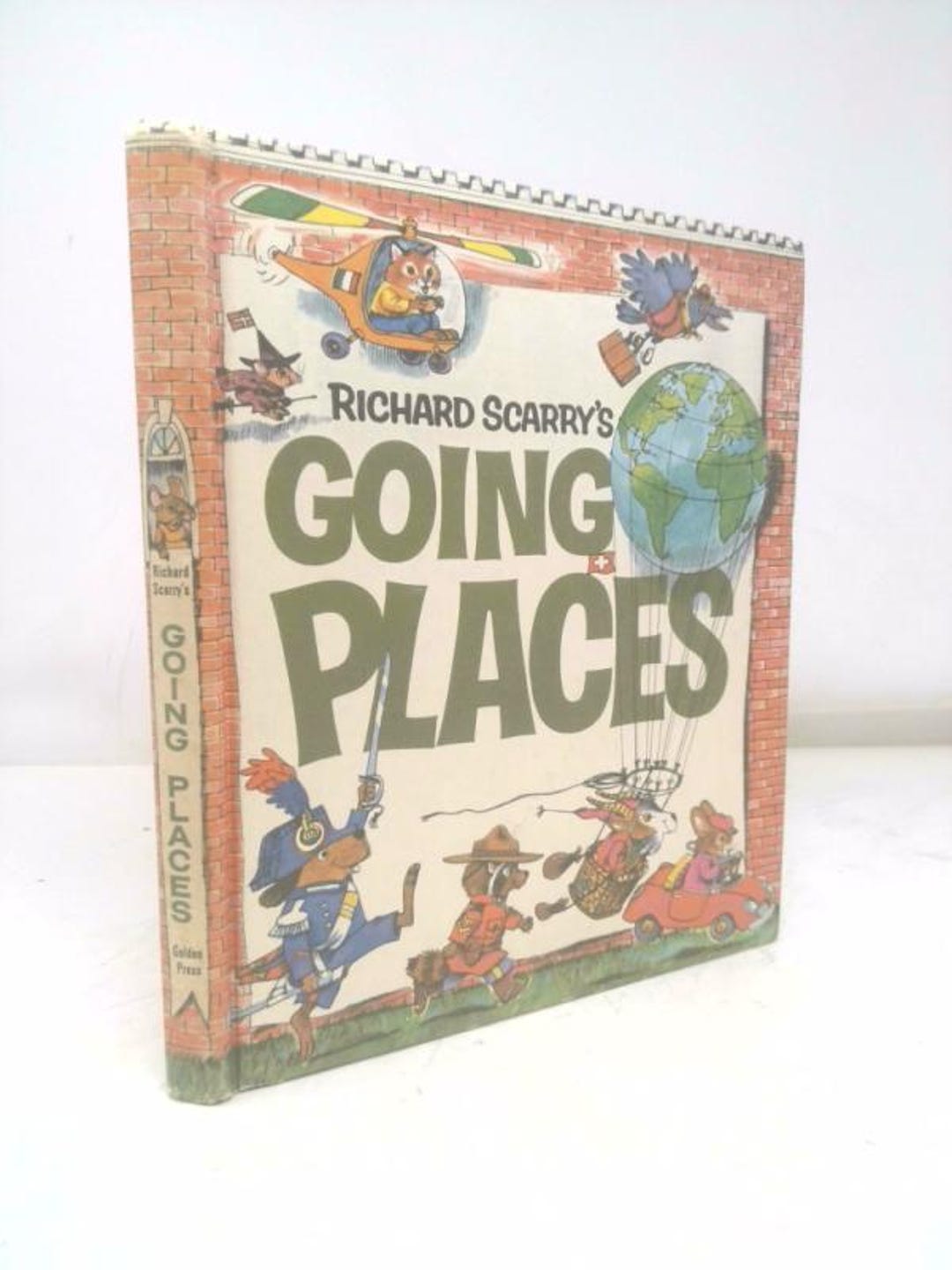 Richard Scarry's Going Places by Richard Scarry - Etsy
