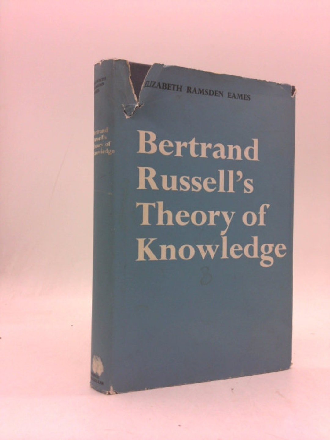 Bertrand Russell's Theory of Knowledge by Elizabeth Eames - Etsy