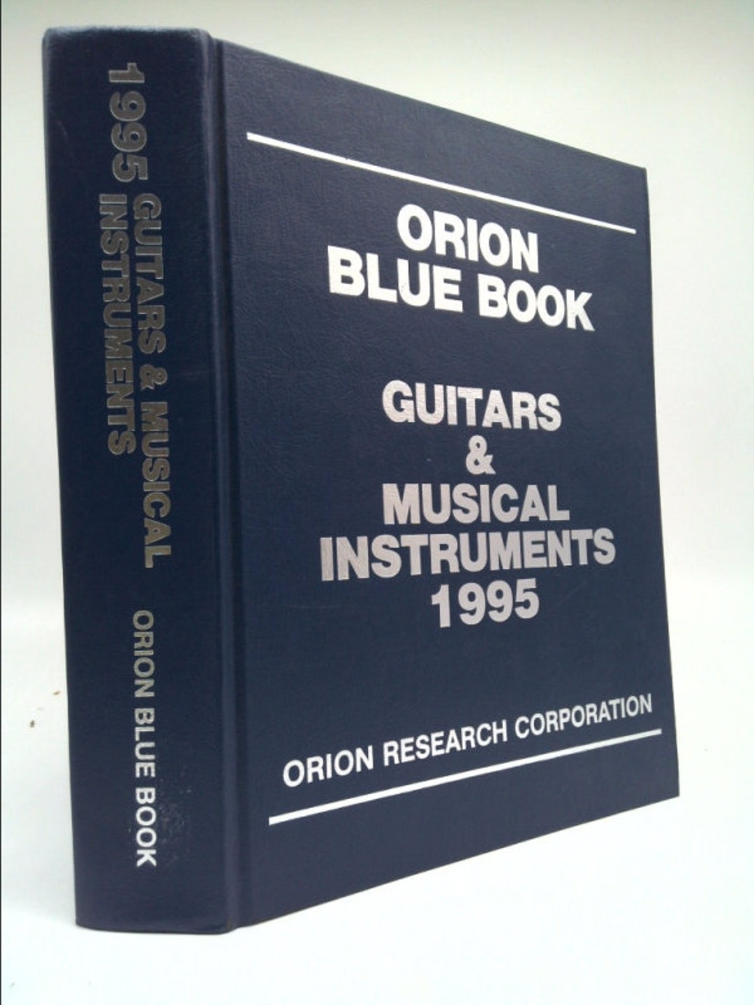 Orion Blue Book Guitars and Musical Instruments 1995 by Origin Research ...