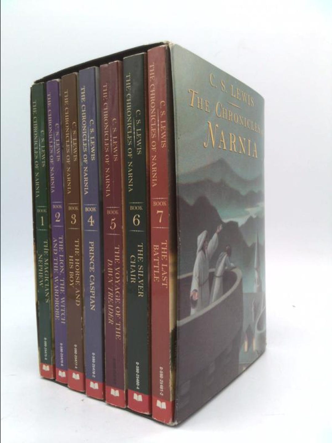 Chronicles of Narnia Boxed Set by C.S. Lewis - Etsy